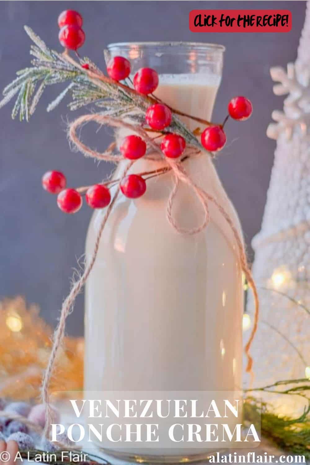 Ponche Crema Recipe (Venezuelan Eggnog) | A Latin Flair