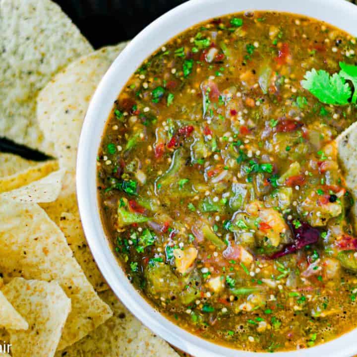 Tomatillo-Chipotle Salsa — A Latin Flair