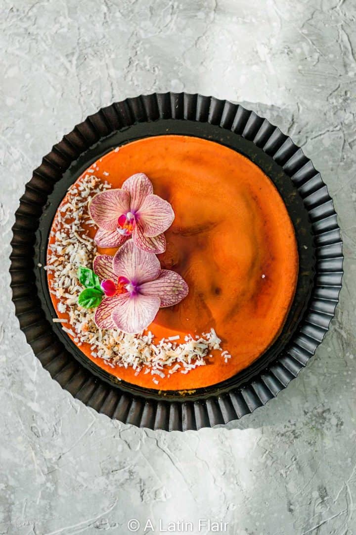Flan de Coco (Easy Puerto Rican Coconut Flan Recipe) | A Latin Flair