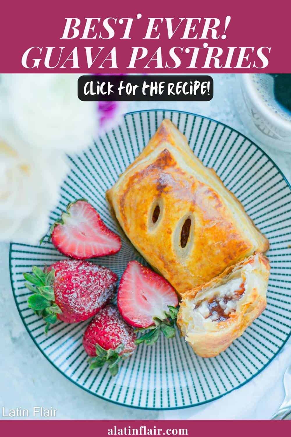 Pastelitos de Guayaba y Queso (Guava and Cheese Pastries) | A Latin Flair