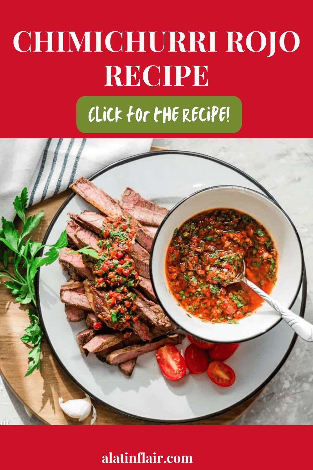 Easy Red Chimichurri Sauce (Chimichurri Rojo) | A Latin Flair
