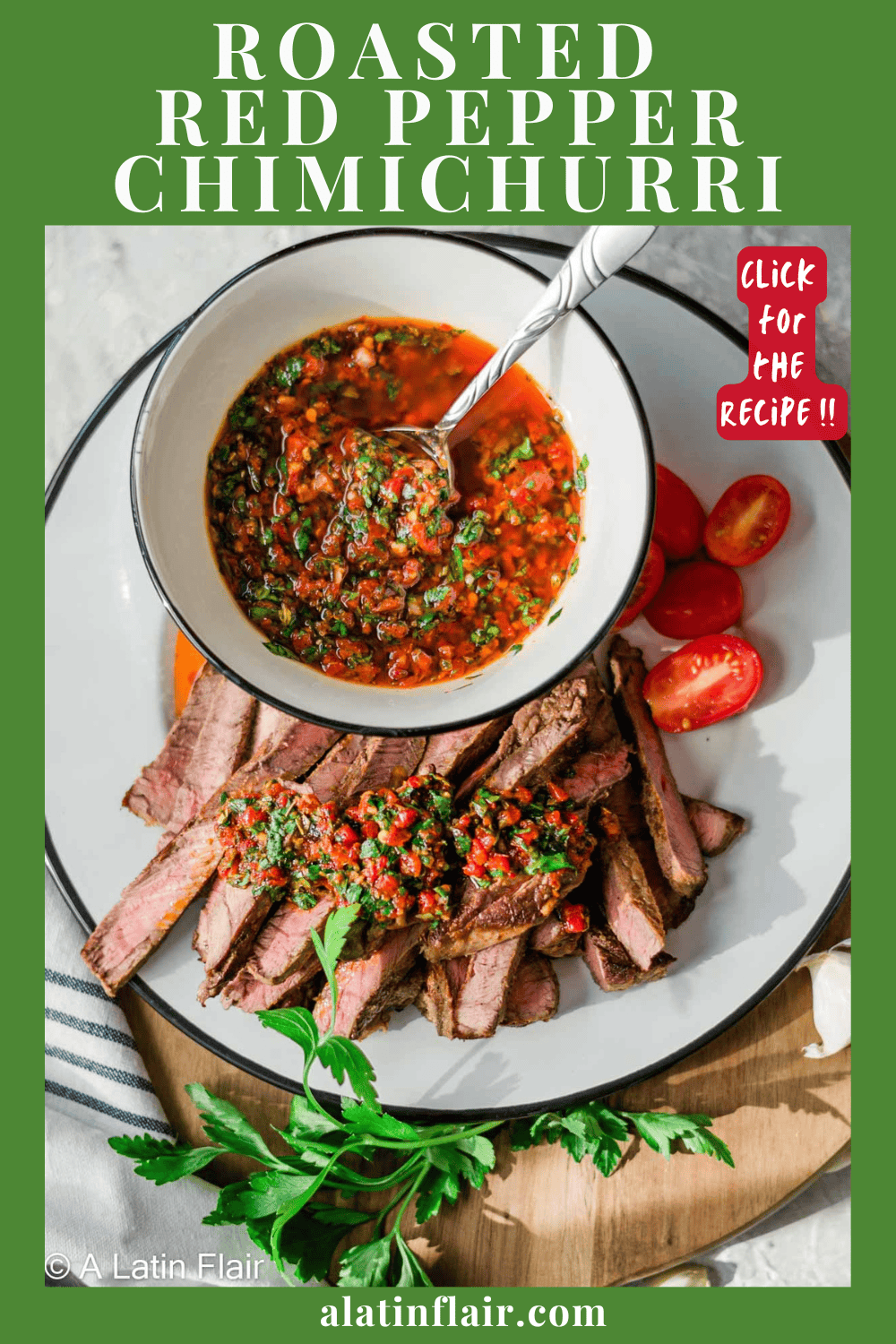 Easy Red Chimichurri Sauce (Chimichurri Rojo) | A Latin Flair
