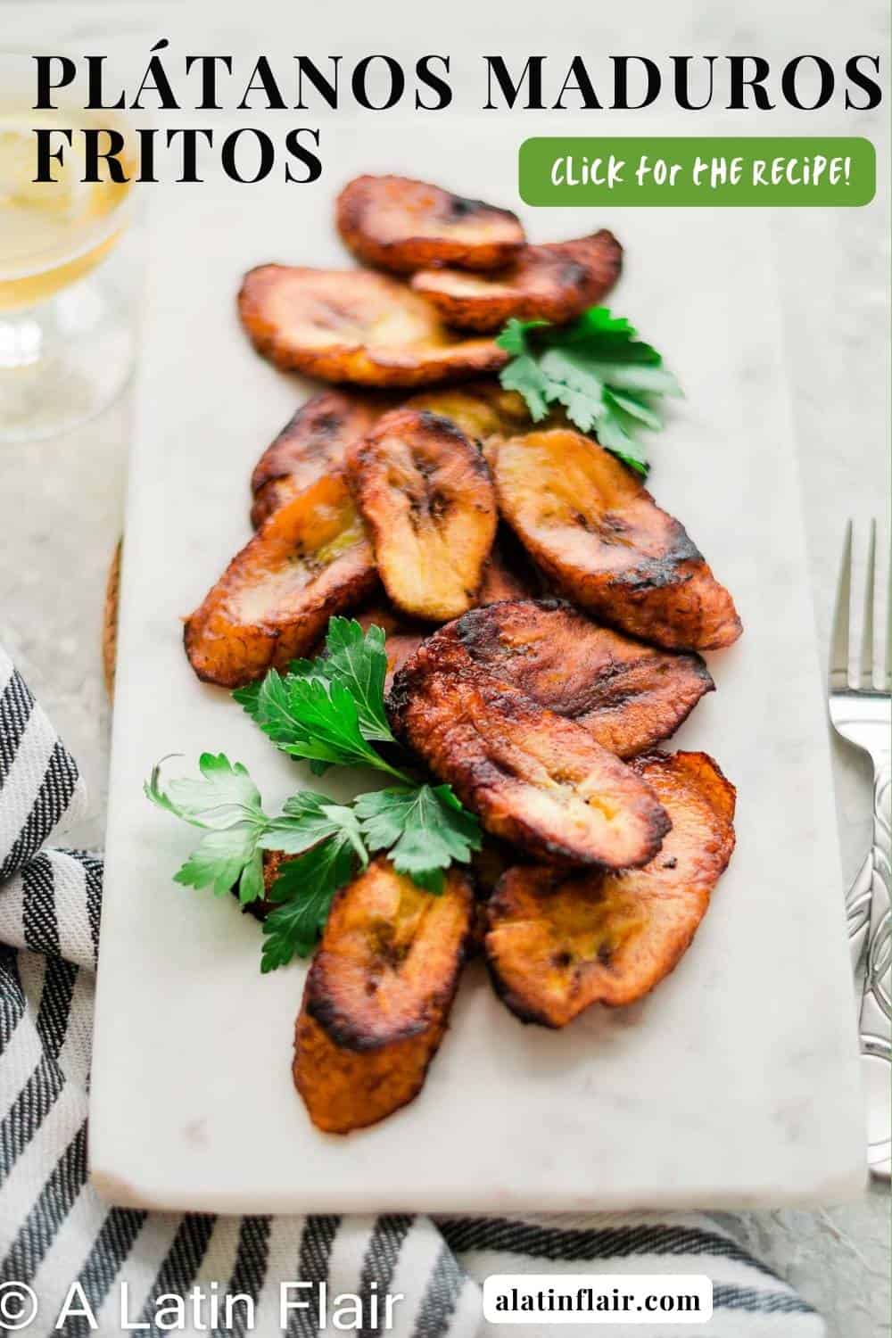 Easy Fried Sweet Plantains (Plátanos Maduros Fritos) | A Latin Flair