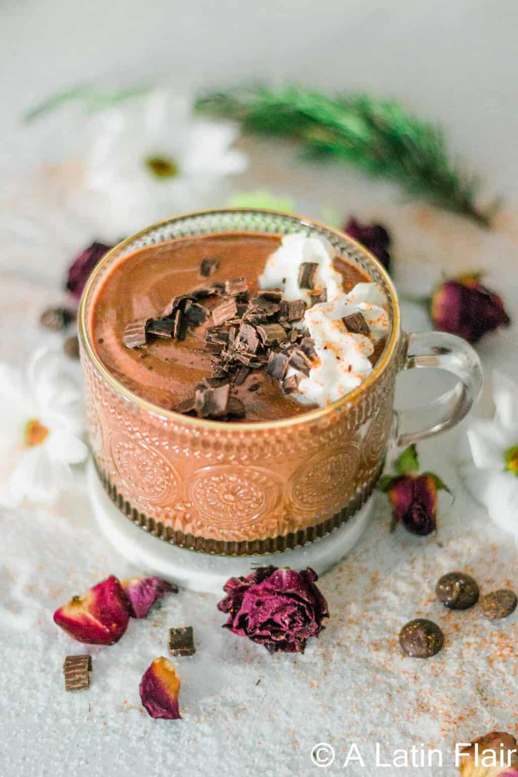 Spicy Hot Chocolate with Cayenne Pepper | A Latin Flair