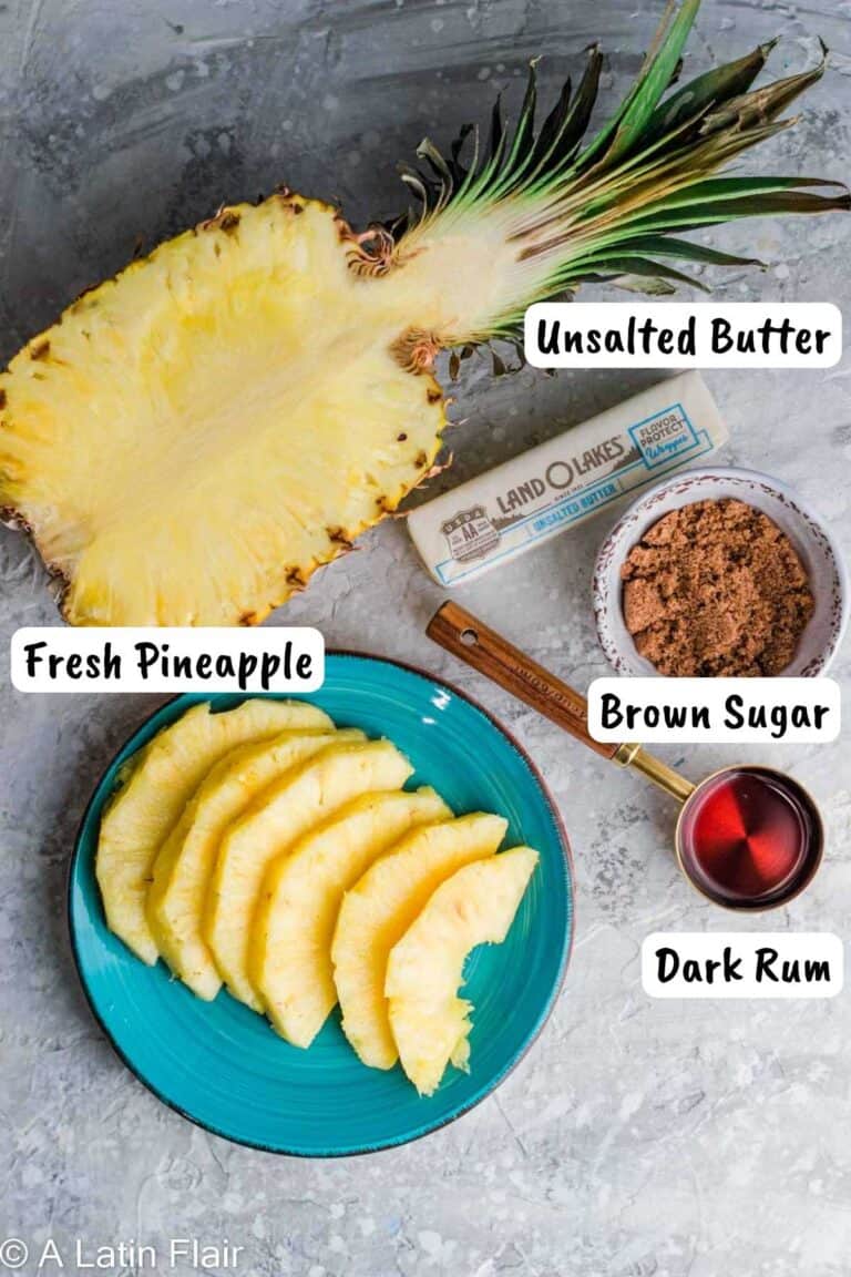 Decadent Upside Down Pineapple Rum Cake | A Latin Flair
