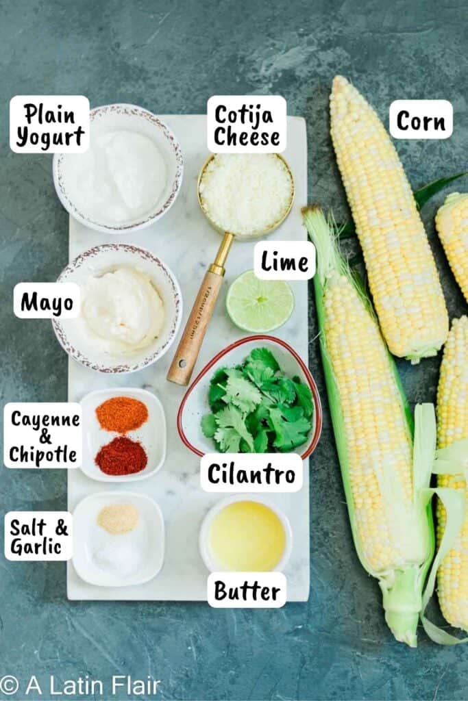 Air Fryer Mexican Street Corn | A Latin Flair