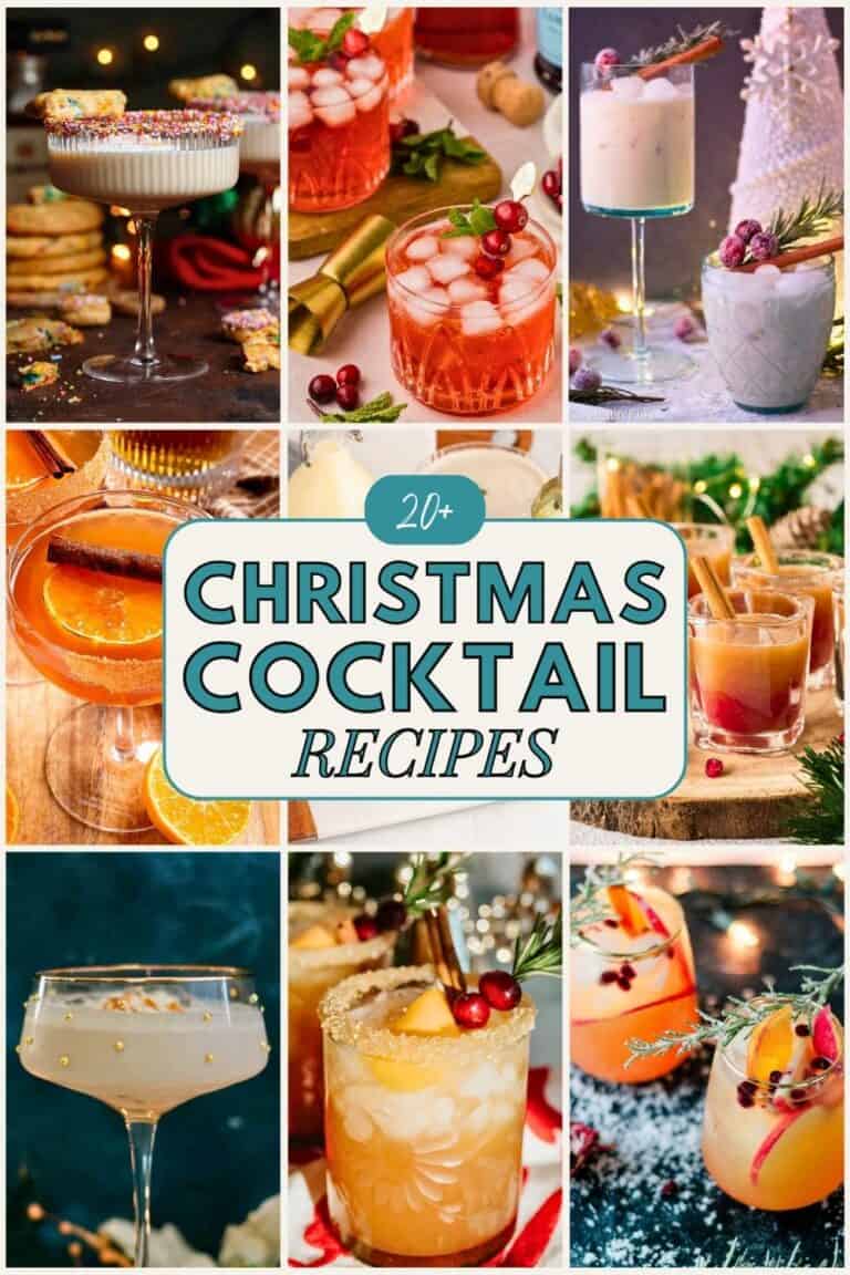 20+ Easy and Festive Christmas Cocktail Recipes | A Latin Flair